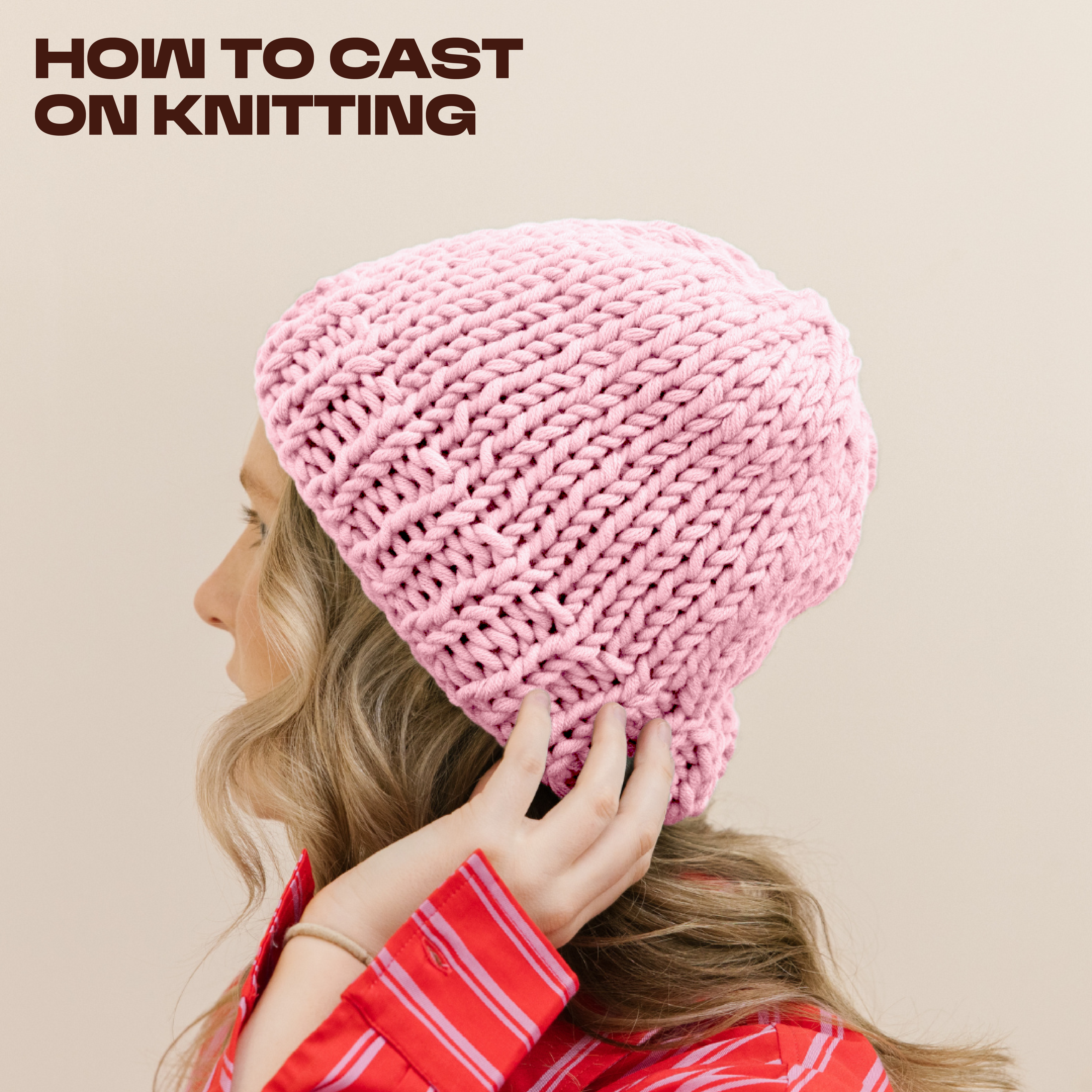How to Cast On Knitting for Beginners: Step-by-Step Tutorial – Having A ...