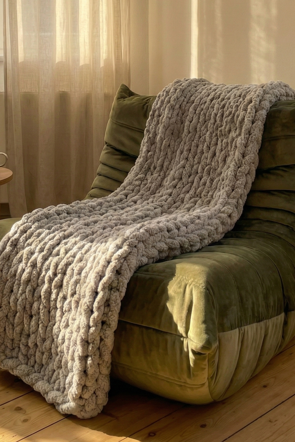 DIY Chunky Blanket & Cushion Knit Kits - How To DIY Your Own – Having A ...